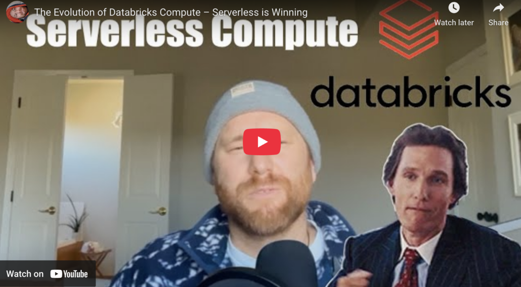 The Evolution of Databricks Compute – Serverless is Winning - Confessions of a Data Guy